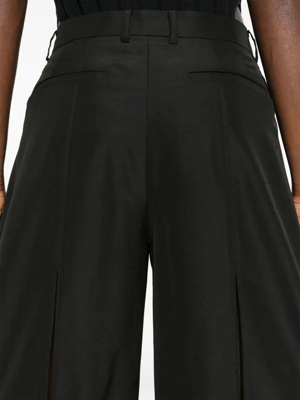 Alexander Wang Slit-detail Tapered Trousers