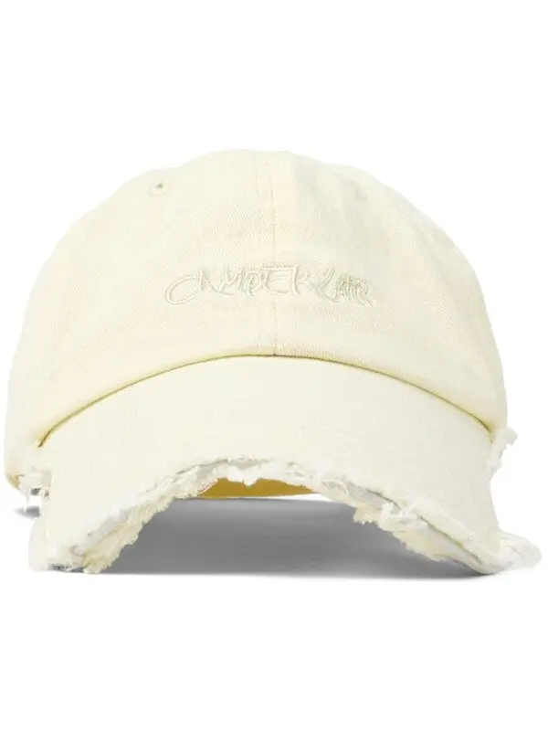 Camper Logo-embroidered Organic Cotton Cap - Neutrals