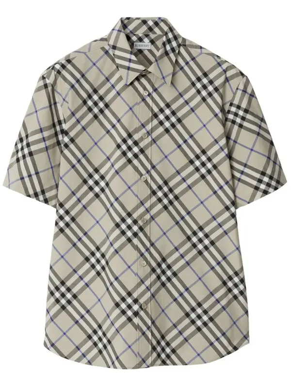 Burberry Nova Check-jacquard Shirt