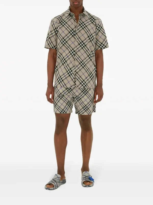 Burberry Nova Check-jacquard Shirt