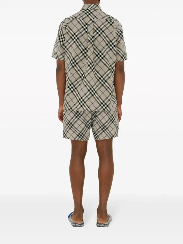 Burberry Nova Check-jacquard Shirt