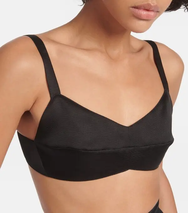 Khaite Knox Silk Bralette
