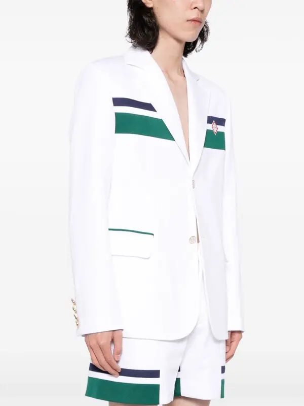 Casablanca Striped Blazer