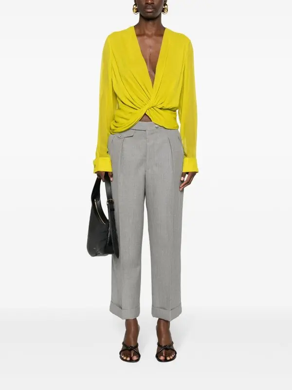 Victoria Beckham High-waist Tailored Trousers - Grey