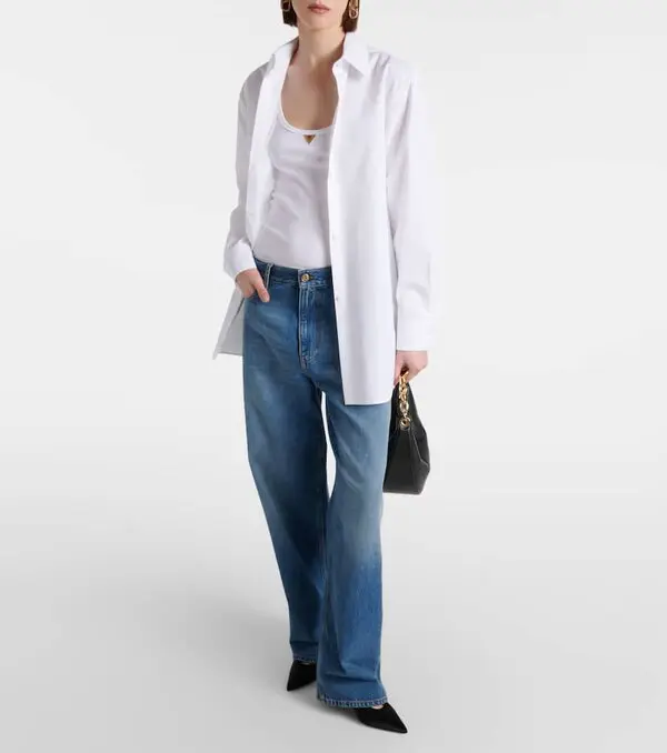 Valentino Garavani Oversized Cotton Shirt