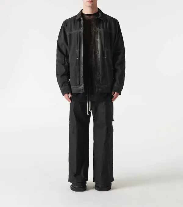 Rick Owens Wool Sweatshirt - Black