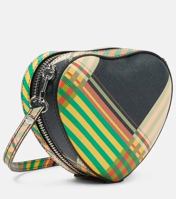 VIVIENNE WESTWOOD Saff Heart Mini Shoulder Bag - Multicoloured