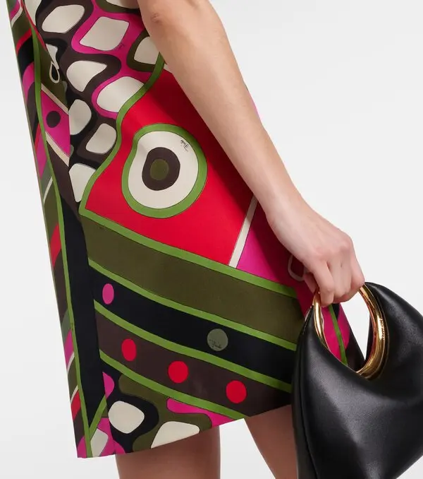 Emilio Pucci Vivara Printed Silk Minidress