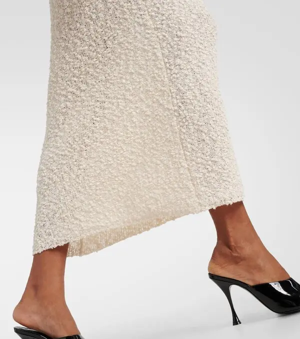 Magda Butrym Cotton-blend Bouclé Midi Dress