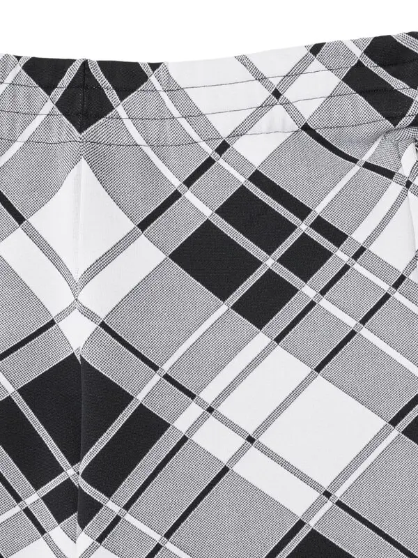 Burberry Check-print Shorts - Grey