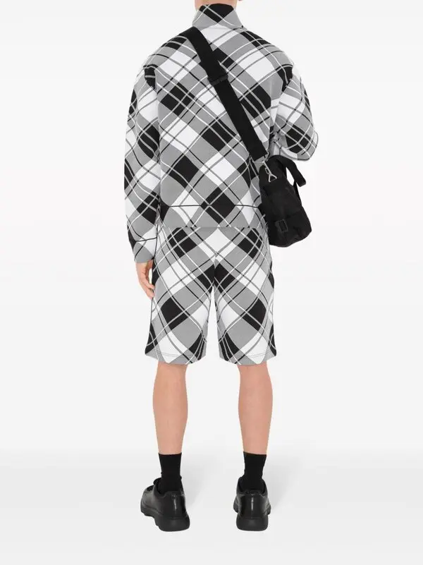Burberry Checked Lightweight Jacket