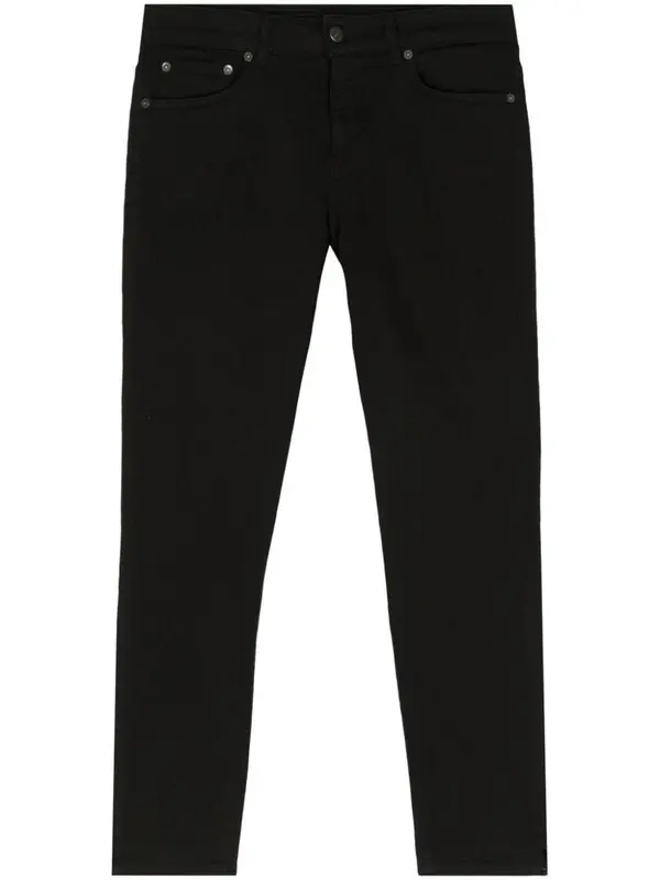 DONDUP Monroe Low-rise Skinny Jeans - Black