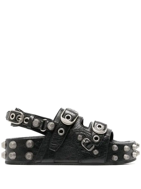 Balenciaga Stud-embellishment Open-toe Sandals