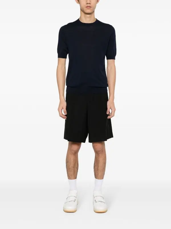 BALLANTYNE Ribbed-trim T-shirt
