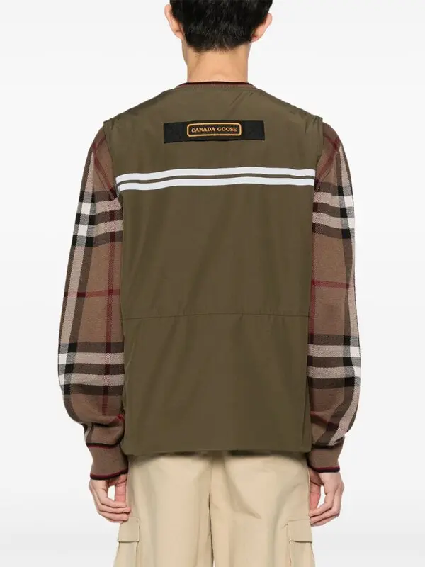Canada Goose Canmore Logo-patch Gilet - Green