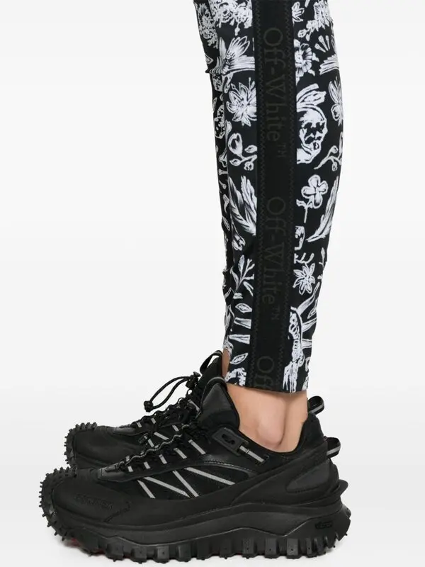 Off-White Tattoo-print Performance Leggings