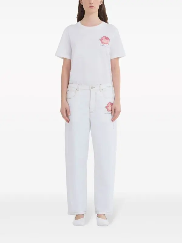 Marni Appliquéd Tapered Jeans