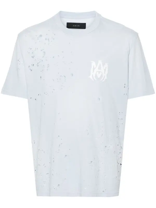 Amiri Washed Shotgun Cotton T-shirt