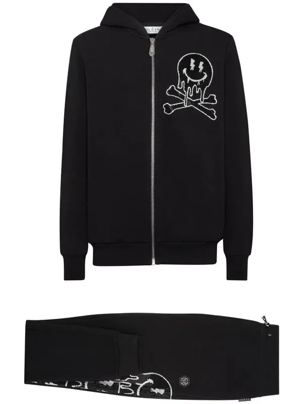 Philipp Plein Skeleton Jogging Set