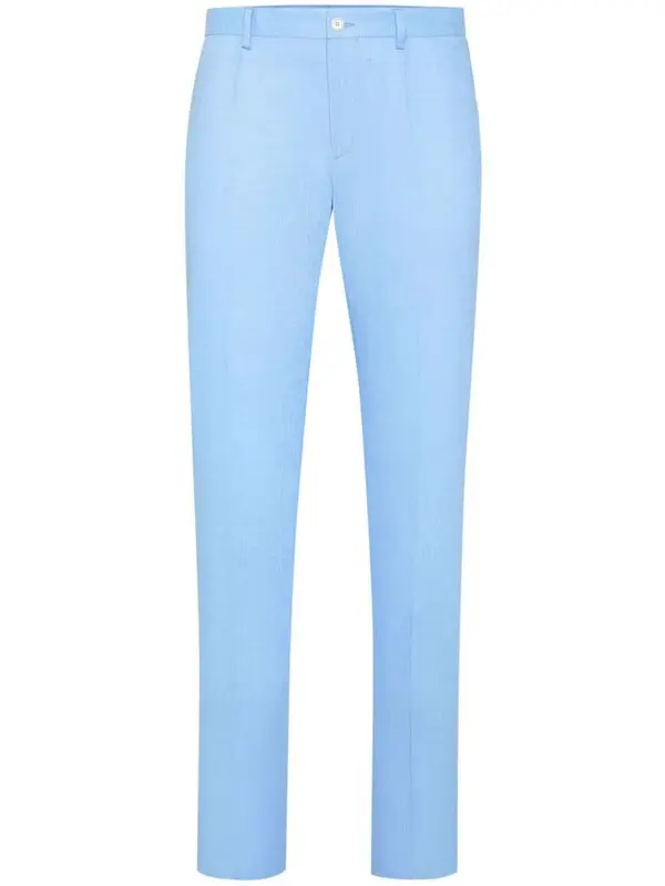 Philipp Plein Linen Tailored Trousers