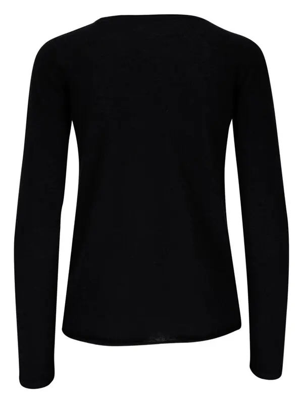 Majestic Filatures Cashmere Sweater - Black