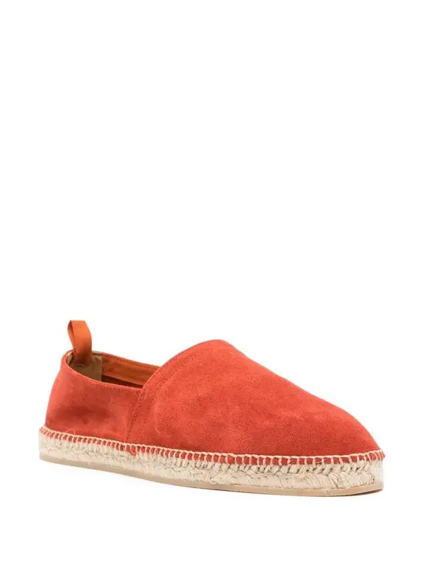 SCAROSSO Pablo Suede Espadrilles - Red