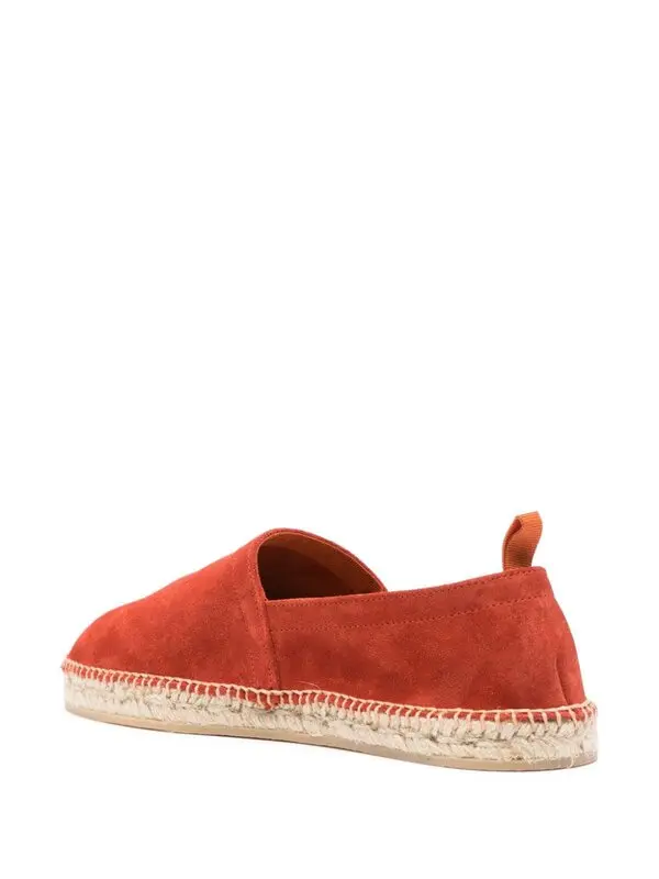 SCAROSSO Pablo Suede Espadrilles - Red