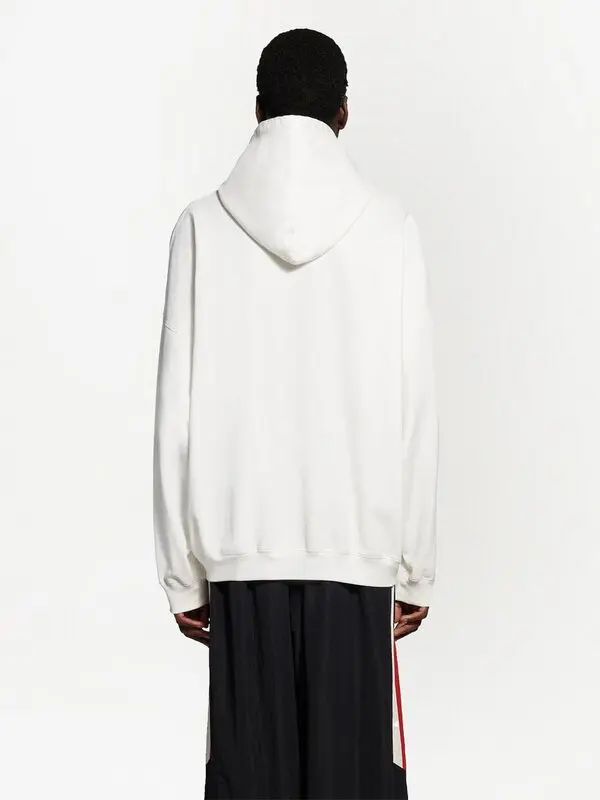 Balenciaga Logo Reflective Hoodie