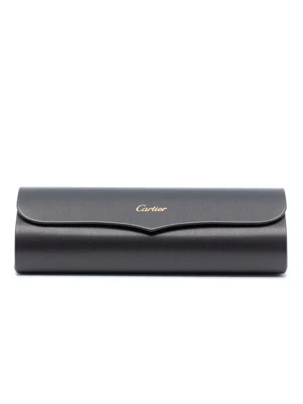 Cartier Rectangle-frame Glasses - Green