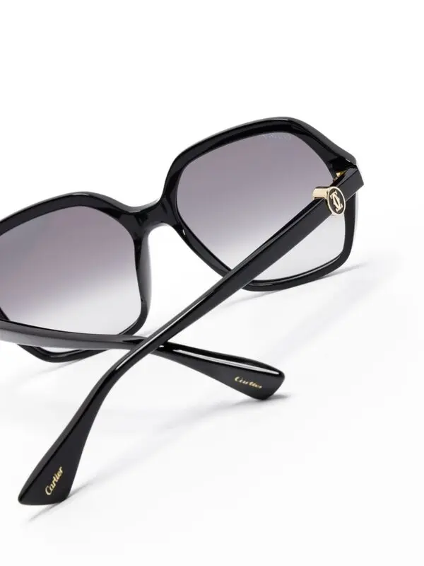 Cartier Geometric-frame Sunglasses