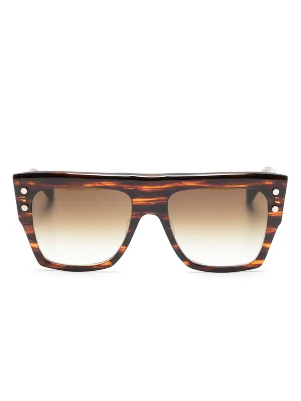 Balmain Brown Sunglasses with Tortoiseshell Frame Balmain pre-owned brown tortoise shell sunglasses | Sign of  main image 4