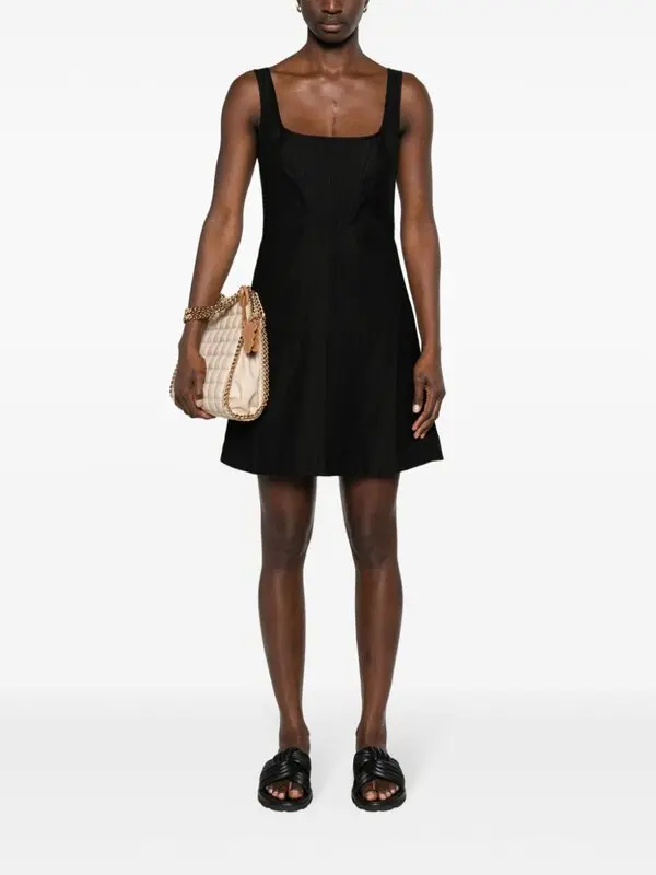 Stella McCartney Square-neck Corset-style Minidress