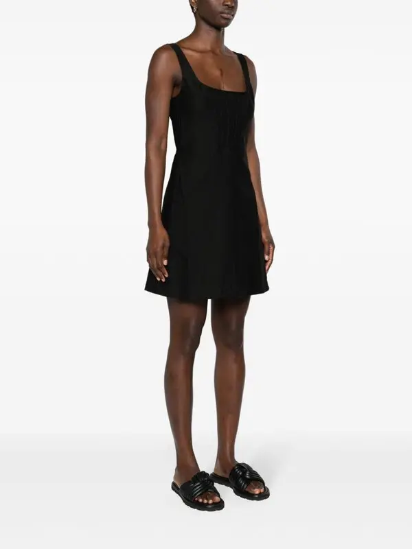 Stella McCartney Square-neck Corset-style Minidress