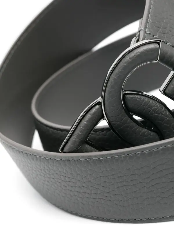 Dolce & Gabbana Logo-buckle Leather Belt