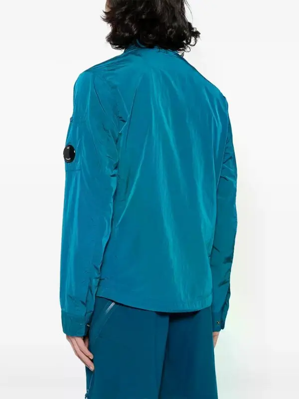 C.P. COMPANY Chrome-r Lens-detail Shirt Jacket - Blue