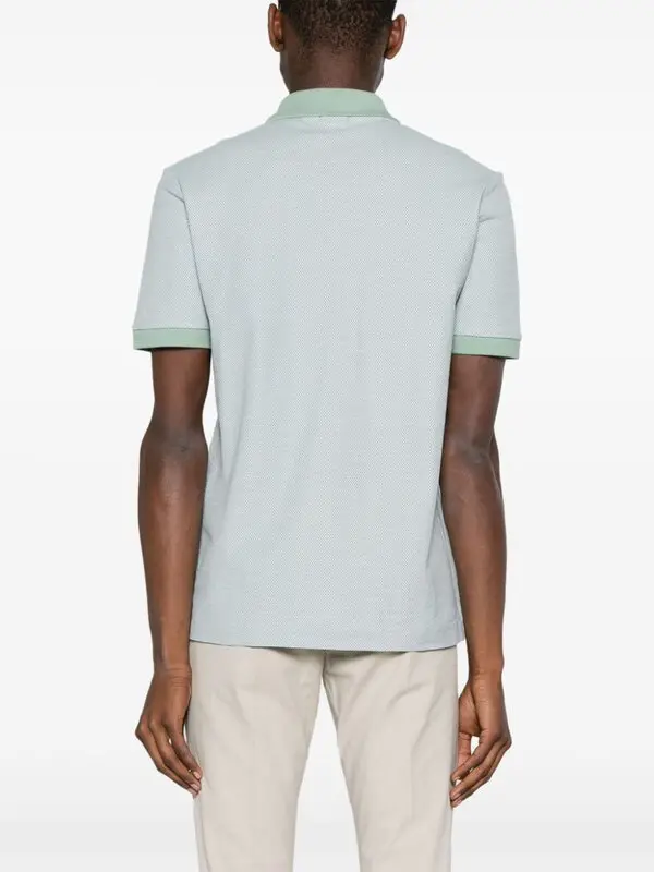 BOSS Phillipson Textured Cotton Polo Shirt