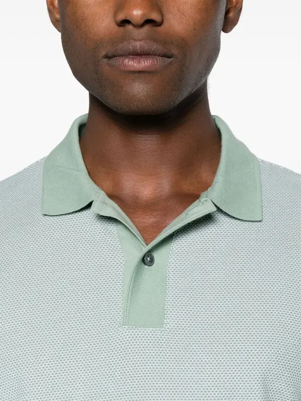 BOSS Phillipson Textured Cotton Polo Shirt
