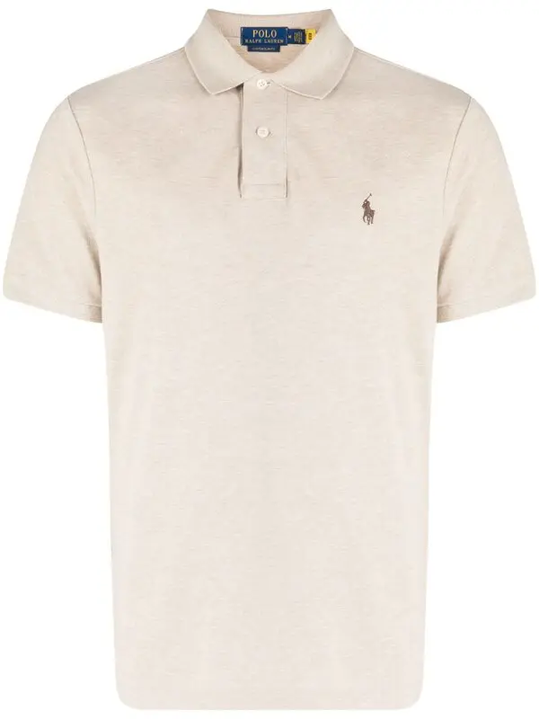 Polo Ralph Lauren Polo Pony Cotton Polo Shirt - Brown