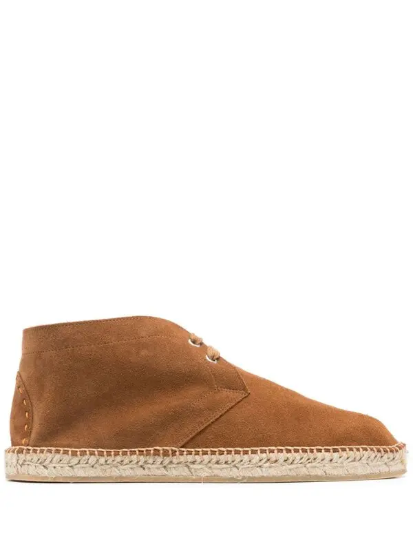 SCAROSSO Mojave Suede Espadrilles