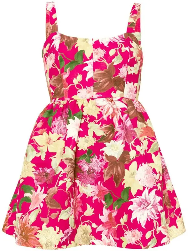 Sachin & Babi Cora Floral-print Mini Dress - Pink