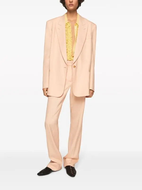 Stella McCartney Single-breasted Blazer - Orange