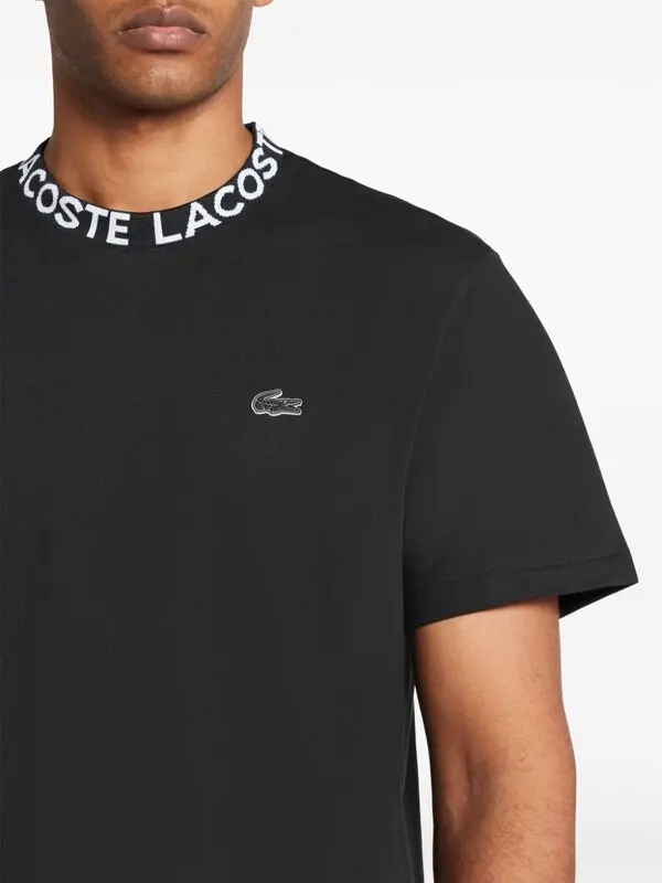 Lacoste Logo-collar Cotton Piqué T-shirt
