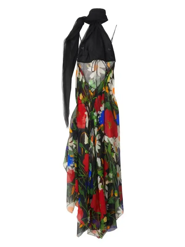 Burberry Floral-print Maxi Dress