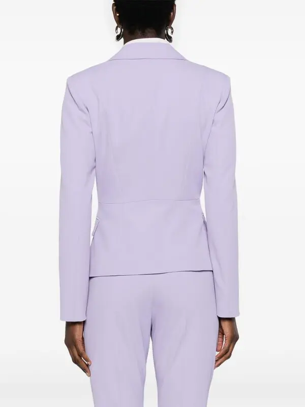 Liu Jo Double-breasted Twill Blazer