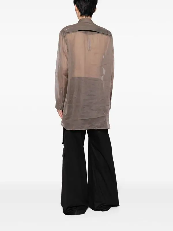 Rick Owens Jumbo Sheer Shirt