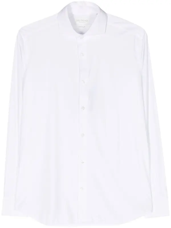 DELL'OGLIO Classic-collar Buttoned Shirt