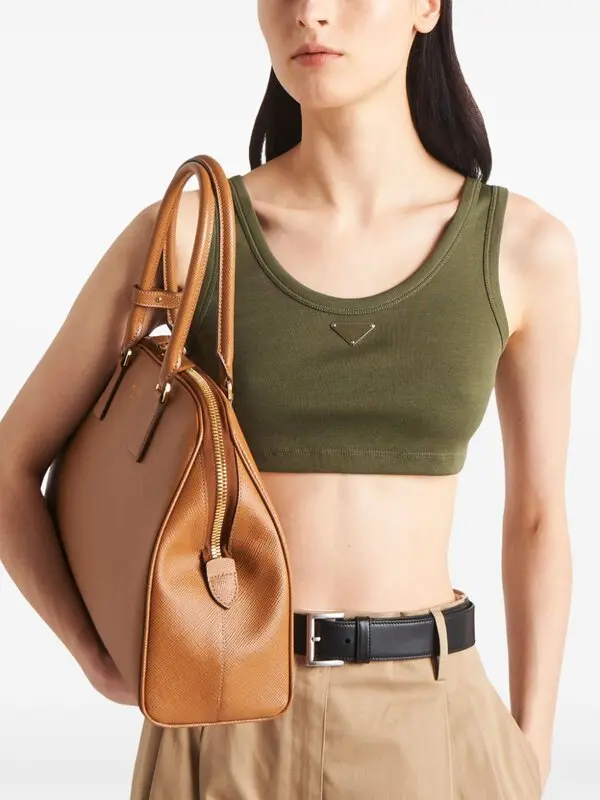 Prada Logo-plaque Tank Top