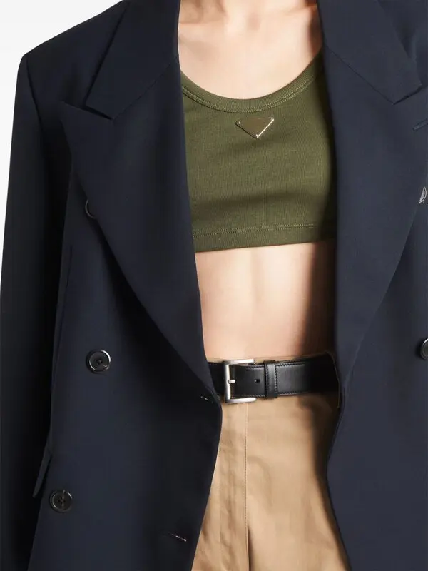 Prada Logo-plaque Tank Top