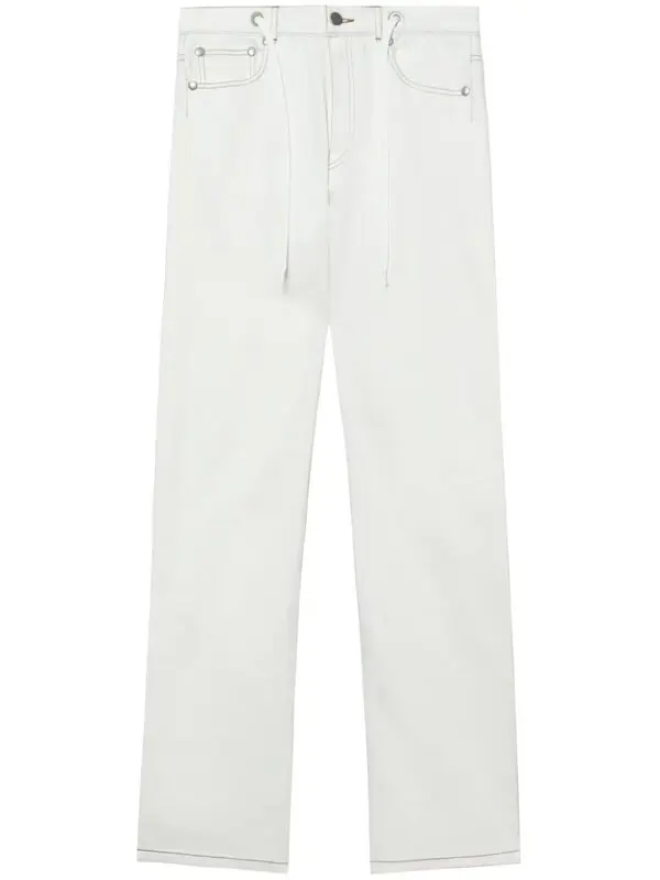 A.p.c. Sureau Mid-rise Straight-leg Jeans