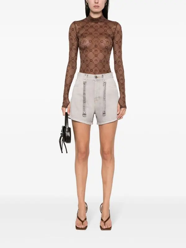 Off-White Laundry Denim Shorts